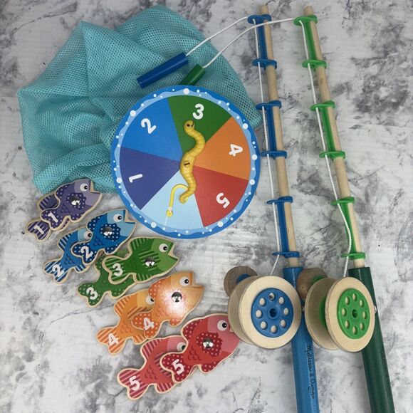 Melissa & Doug | Toys | Melissa Doug Catch Count Wooden Magnetic ...